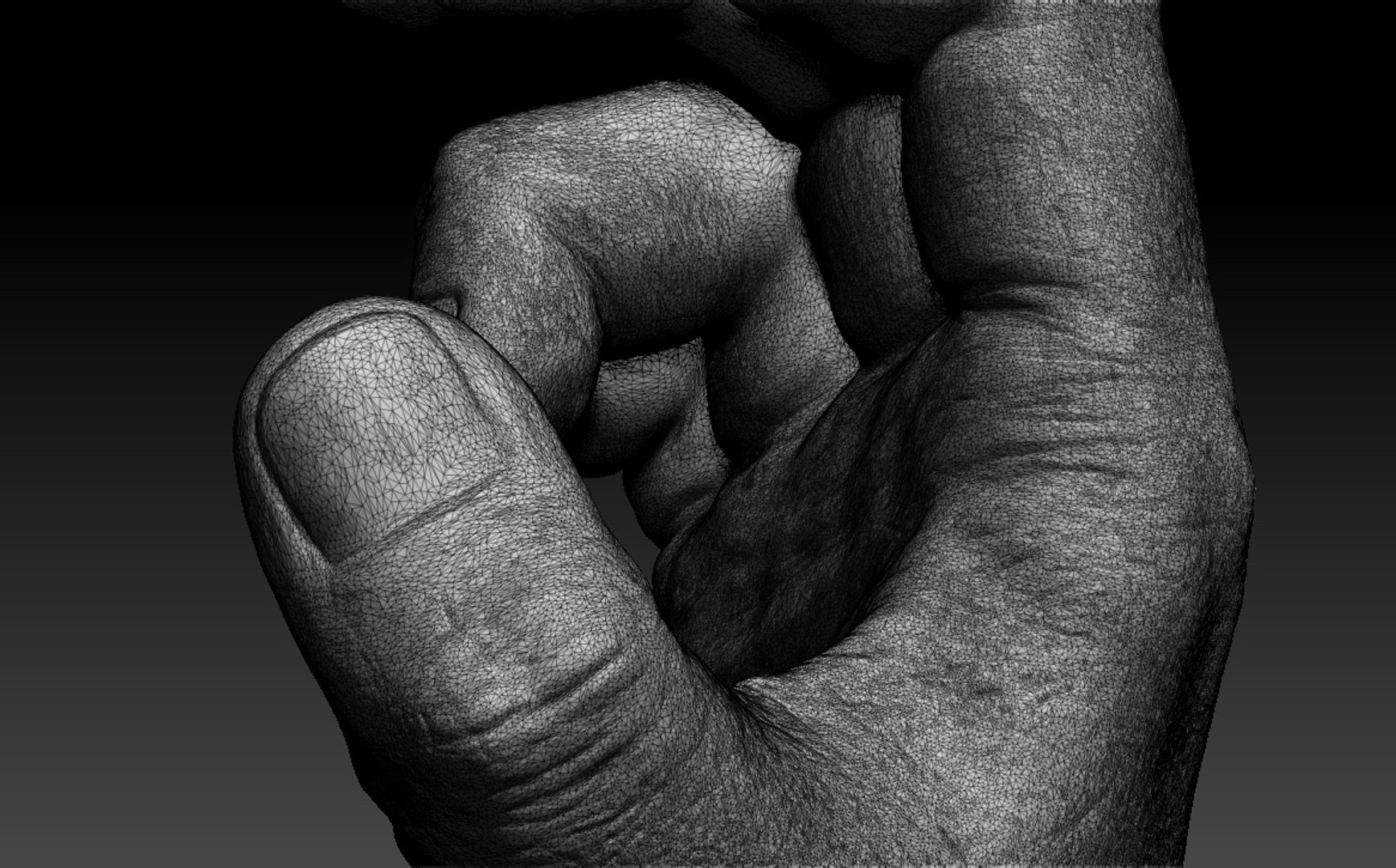 Printable Realistic Hand Model - TurboSquid 1604981