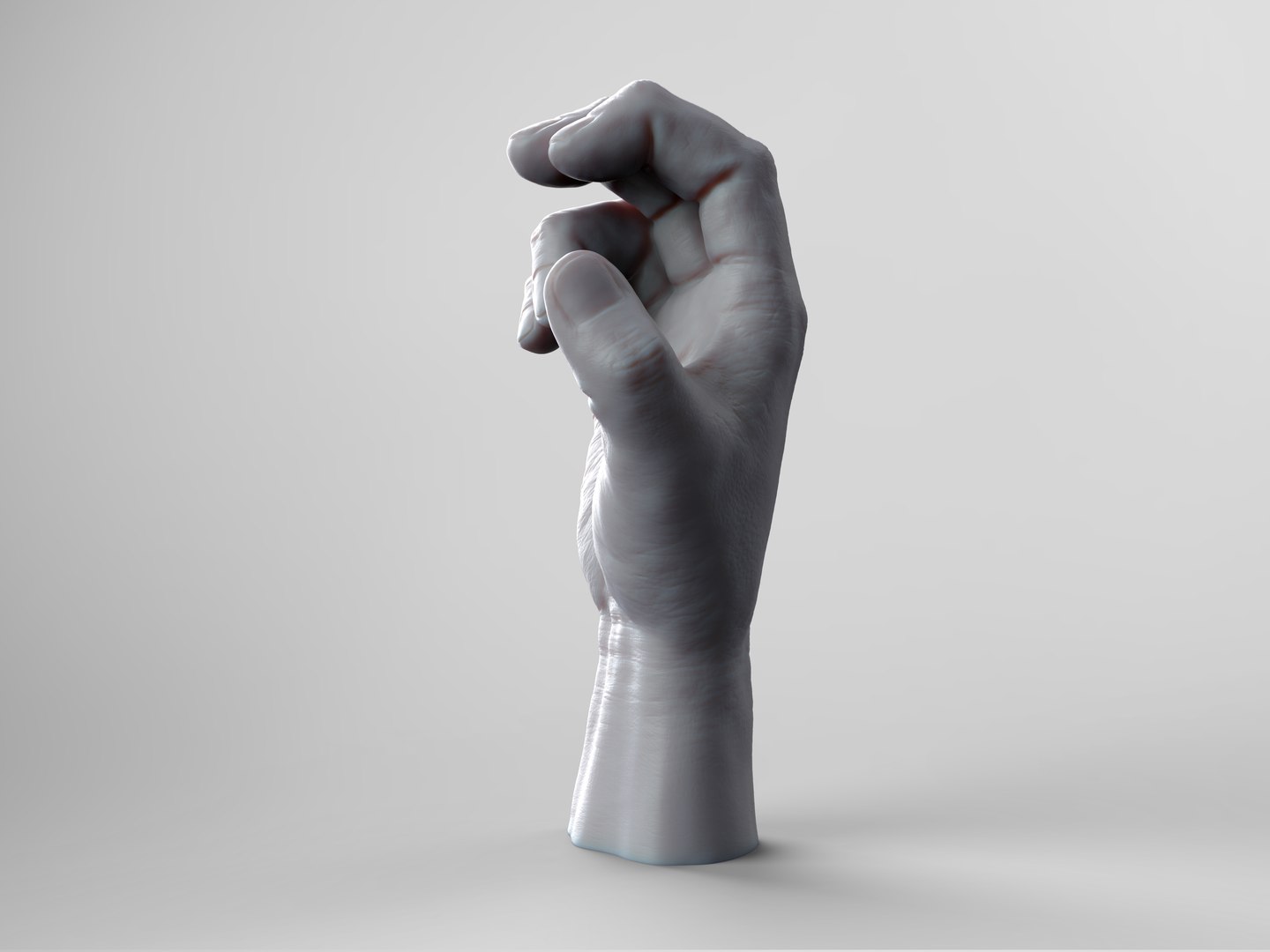 Printable Realistic Hand Model - TurboSquid 1604981