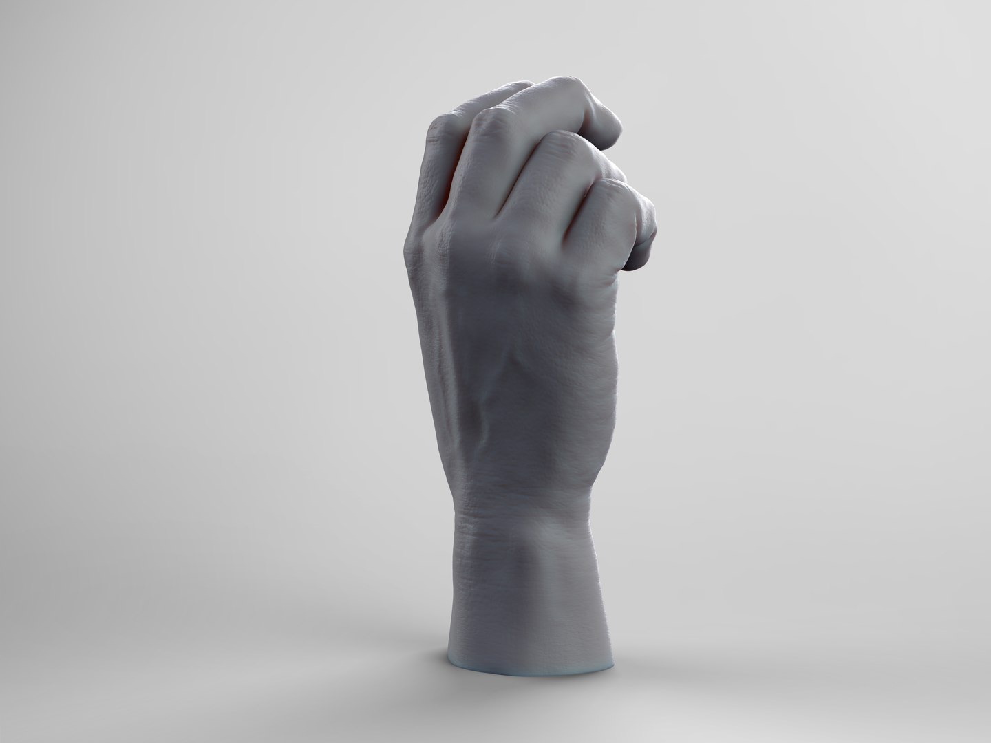 Printable Realistic Hand Model - TurboSquid 1604981