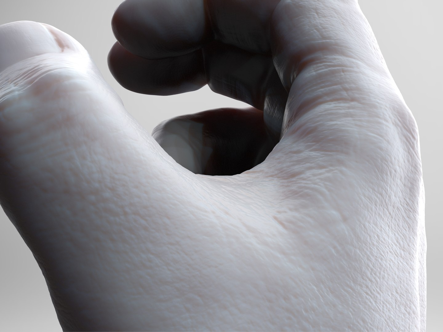 Printable Realistic Hand Model - TurboSquid 1604981