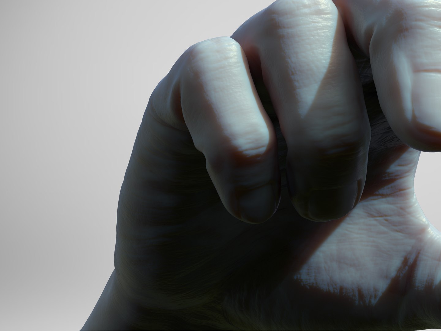 Printable Realistic Hand Model - TurboSquid 1604981