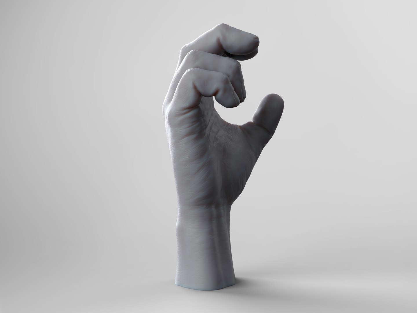 Printable Realistic Hand Model - TurboSquid 1604981