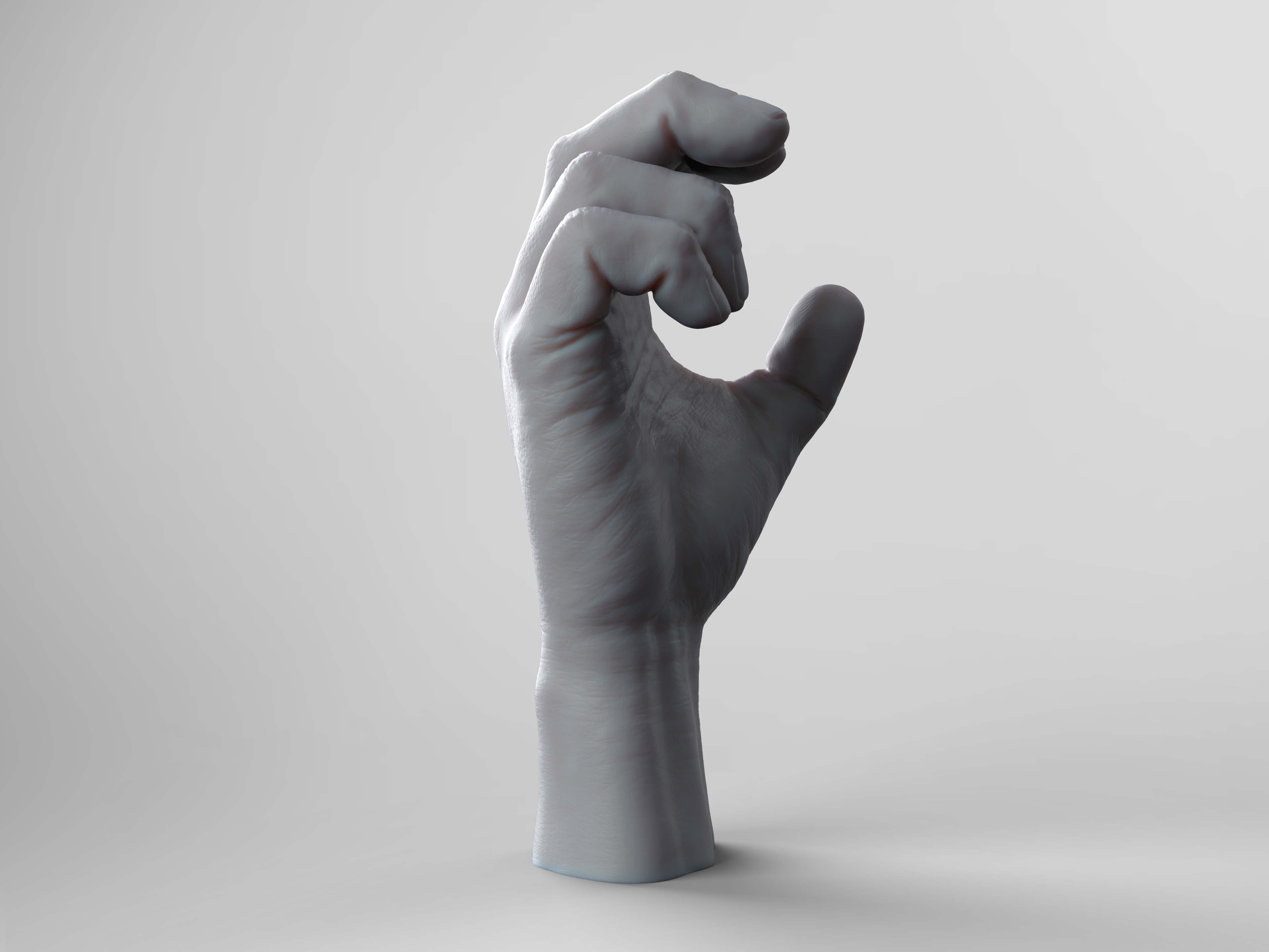 modelo 3d Modelo de mano realista imprimible - TurboSquid 1604981