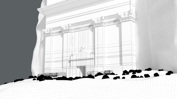 AlUla Qasr Al-Farid 3D - TurboSquid 1838418