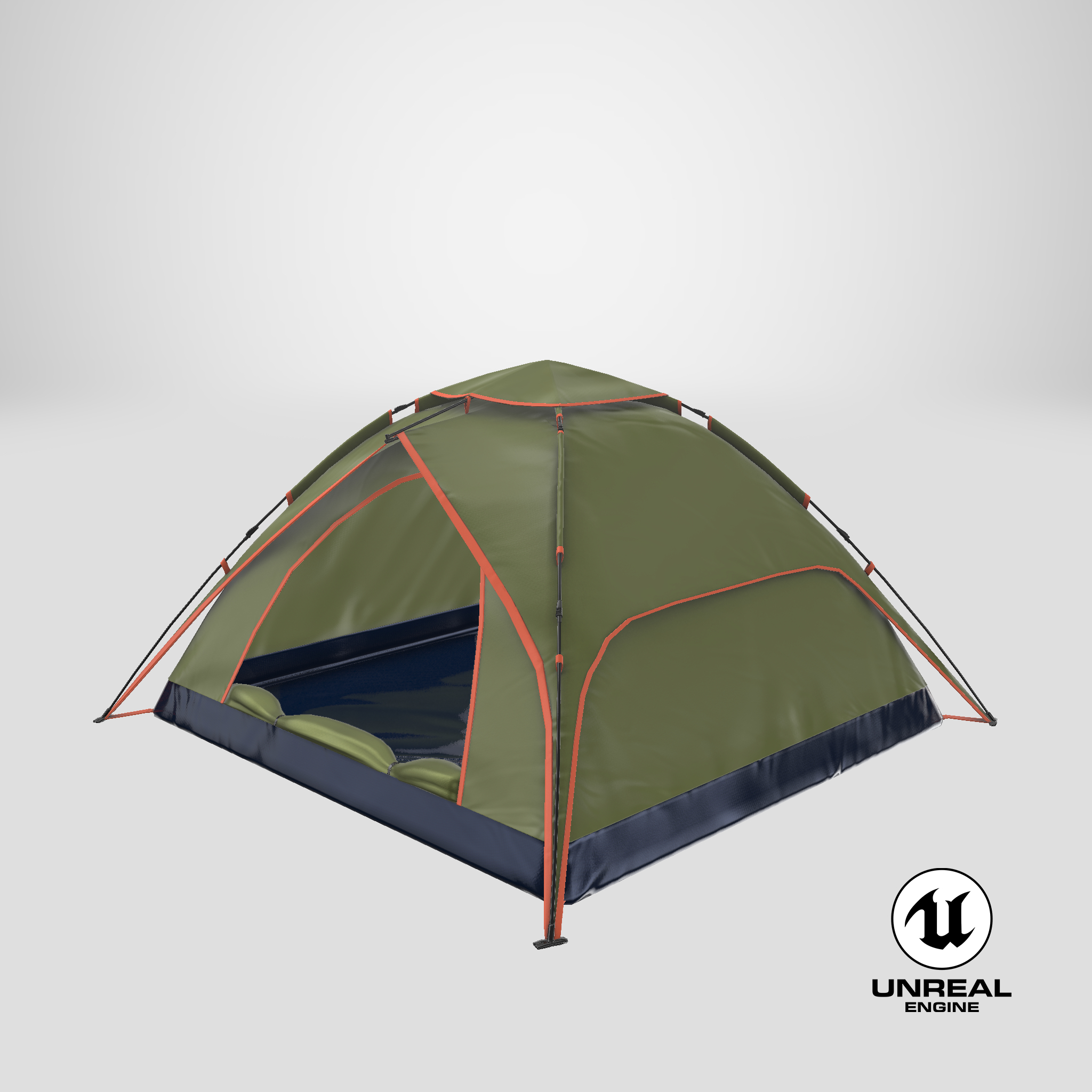 Camping tent 3D model - TurboSquid 1340366