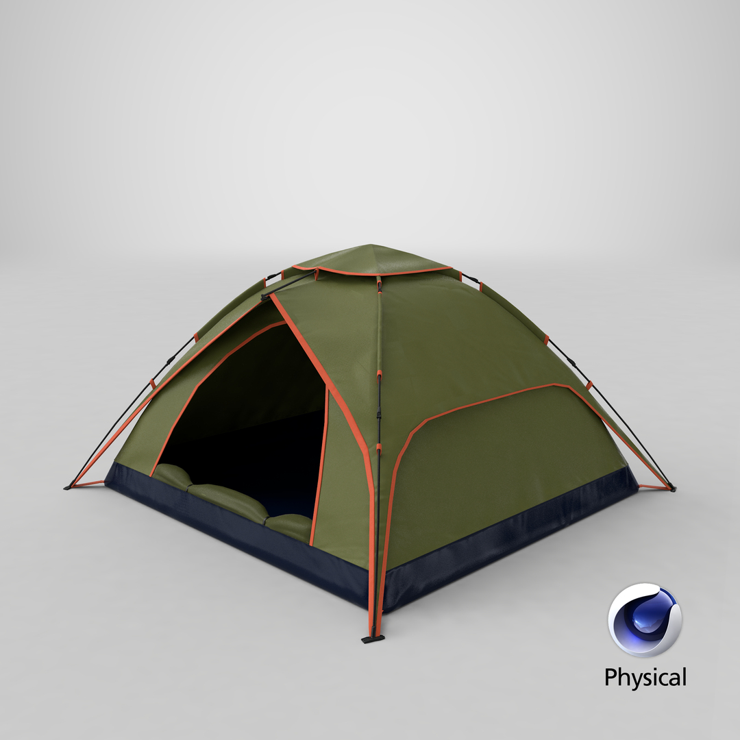 Camping tent 3D model - TurboSquid 1340366