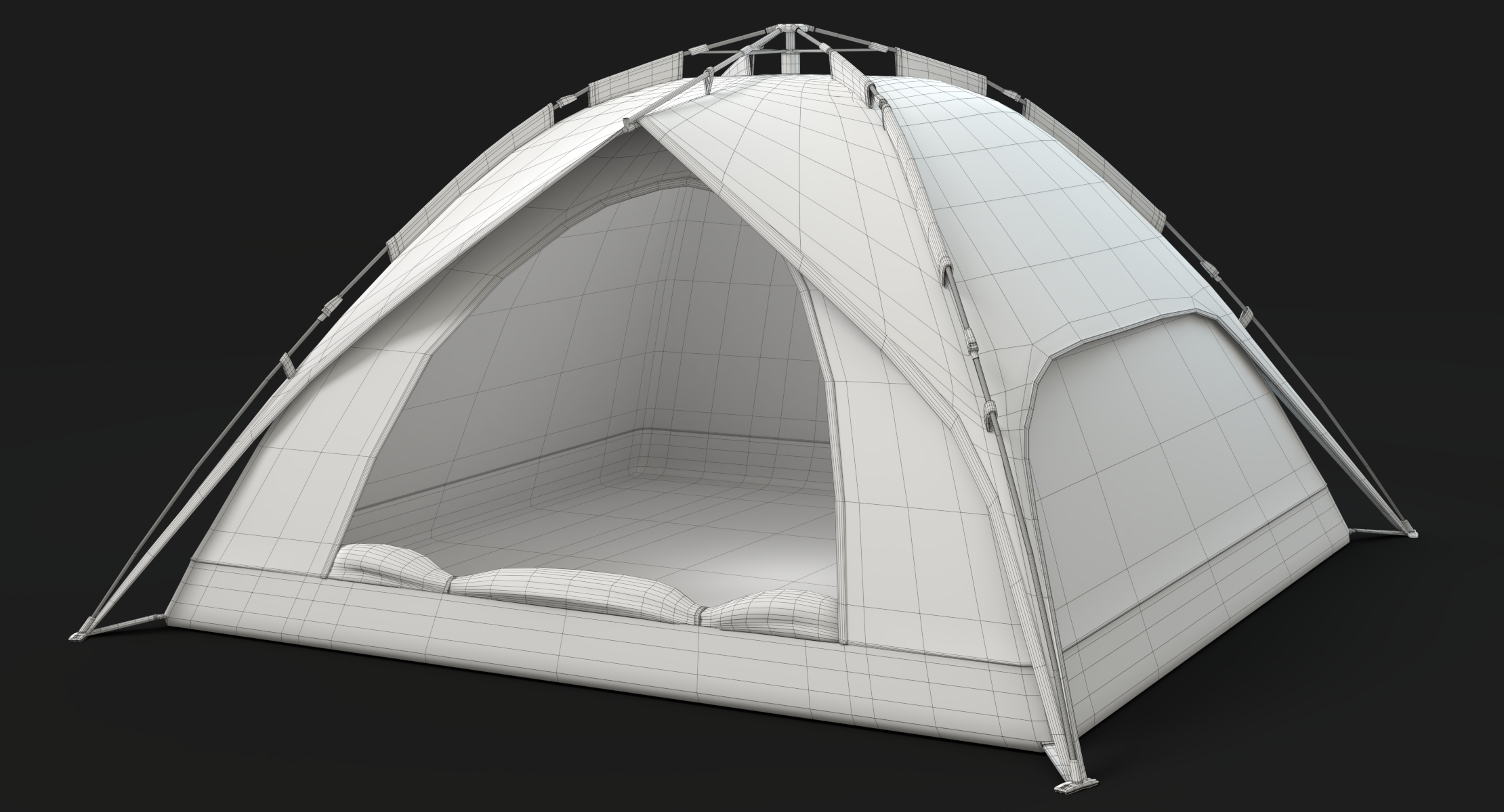 Camping tent 3D model - TurboSquid 1340366