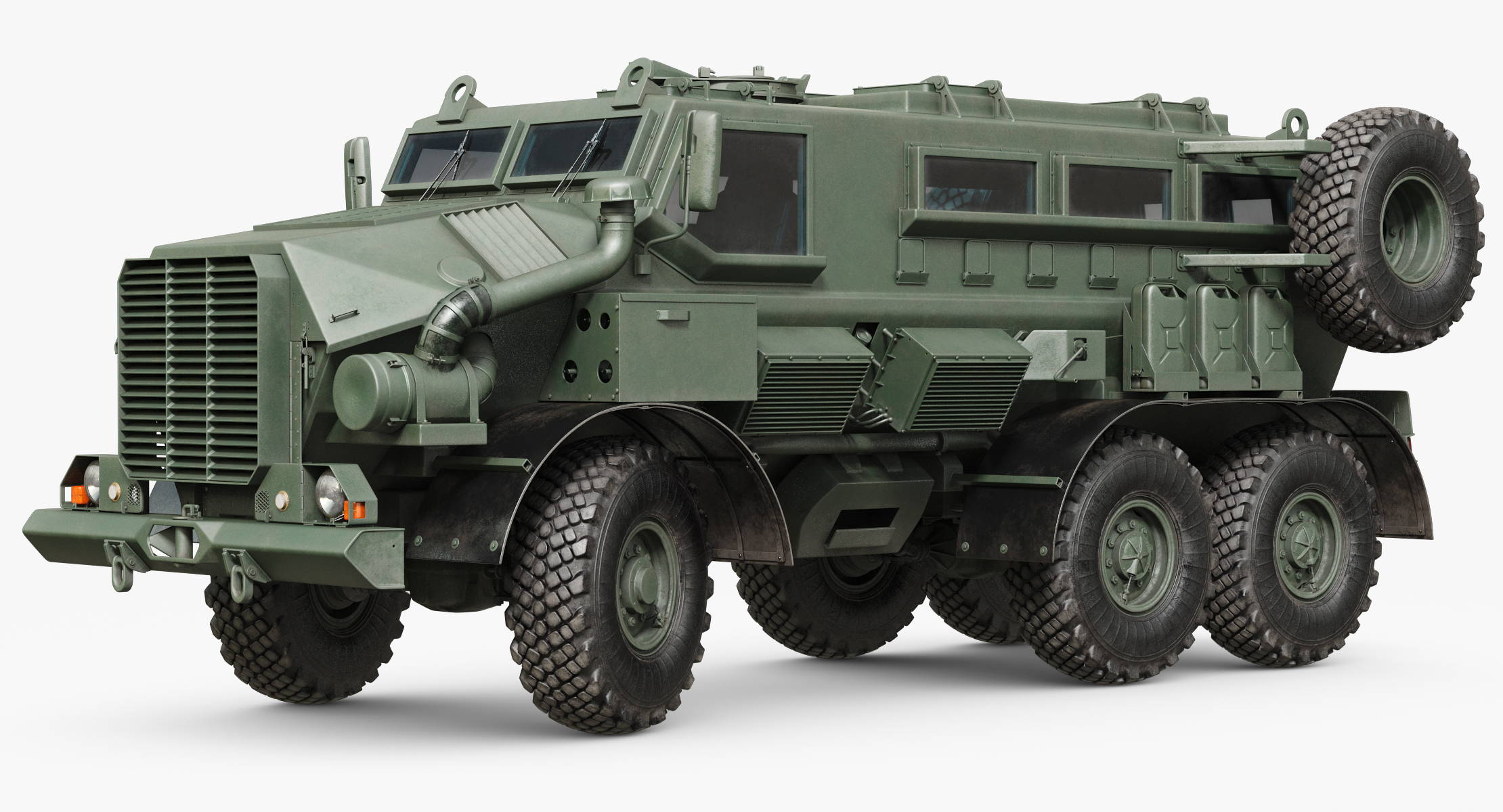 3d truck military casspir mk model