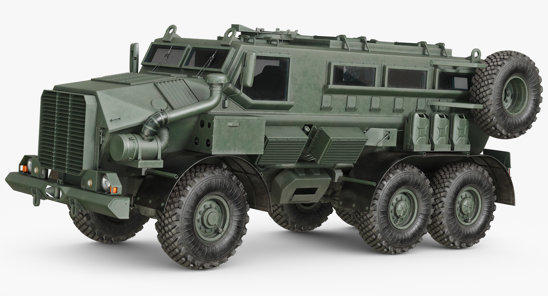 3d truck military casspir mk model