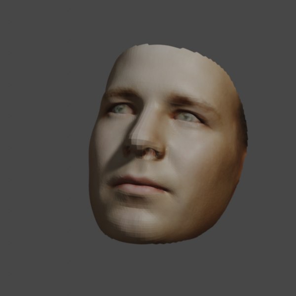 modelo 3d Cara de Paul Rudd - R1 - TurboSquid 1972629