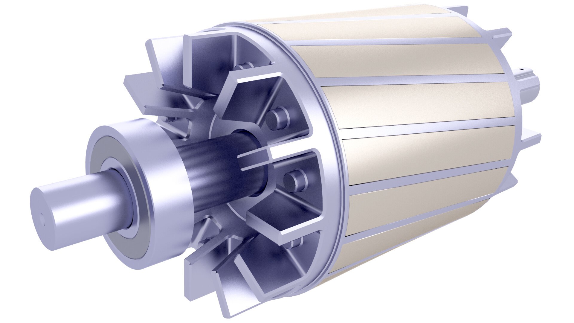 3D Induction Motor Parts Stator And Rotor 124 - TurboSquid 2395001