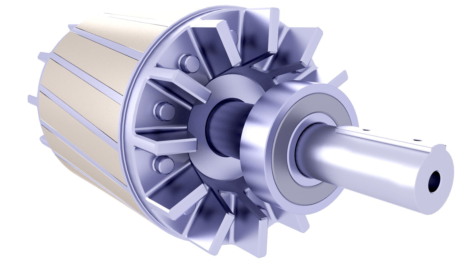 3D Induction Motor Parts Stator And Rotor 124 - TurboSquid 2395001