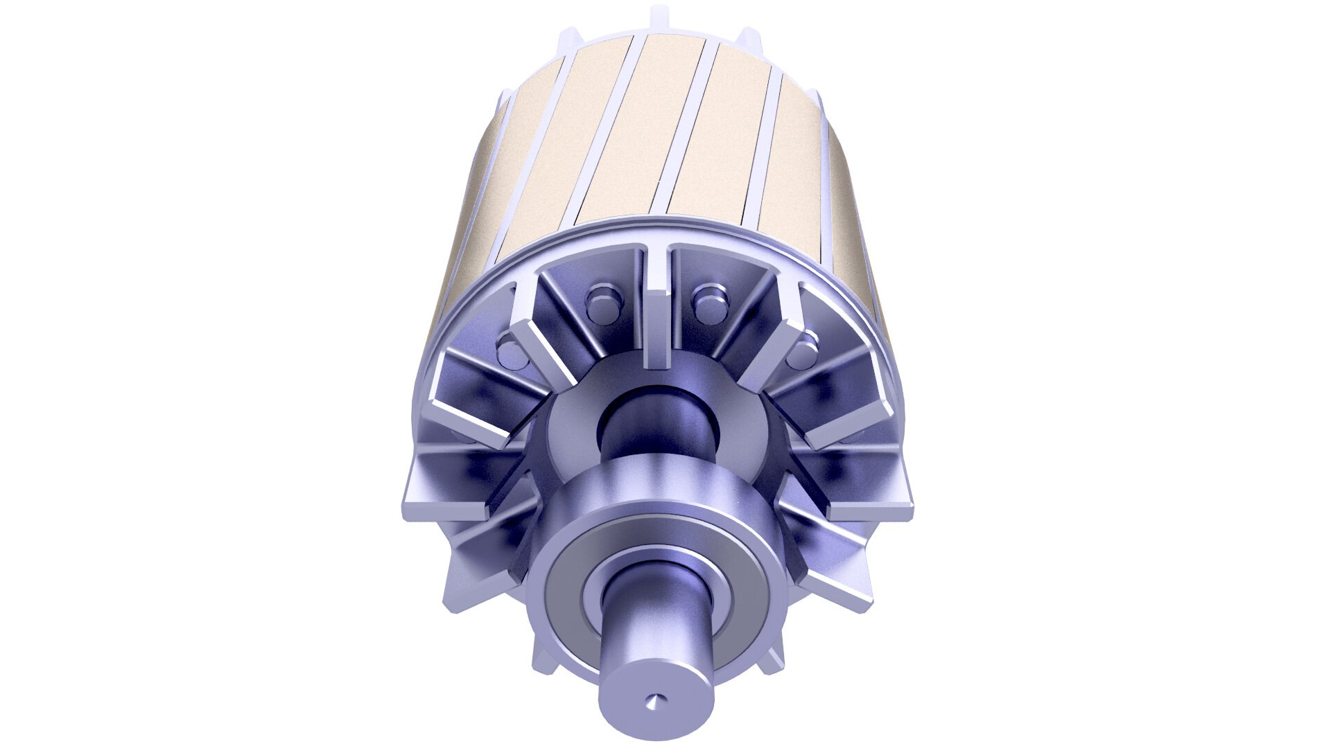 3D Induction Motor Parts Stator And Rotor 124 - TurboSquid 2395001