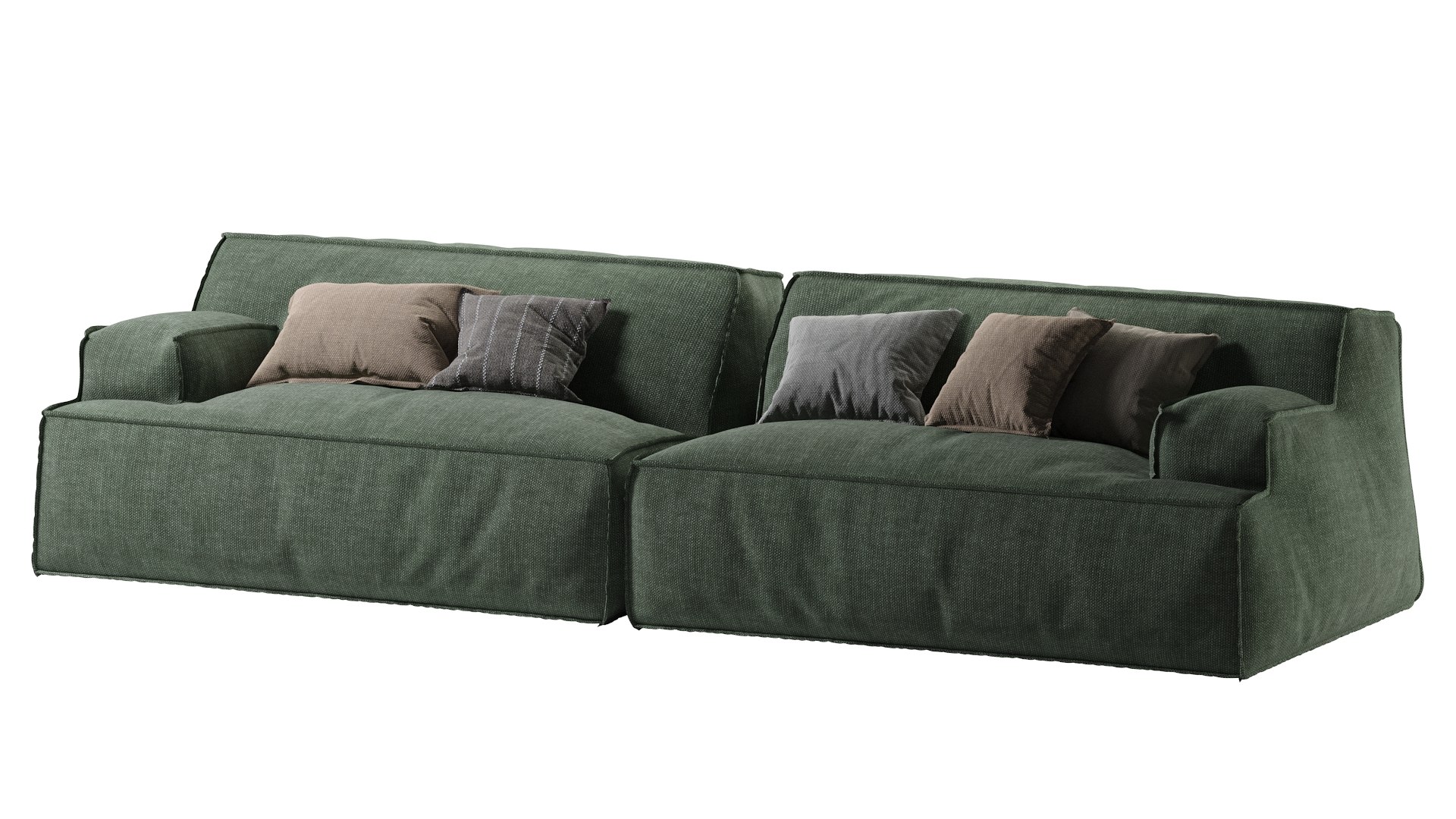 Baxter DAMASCO SOFA Model - TurboSquid 2018545