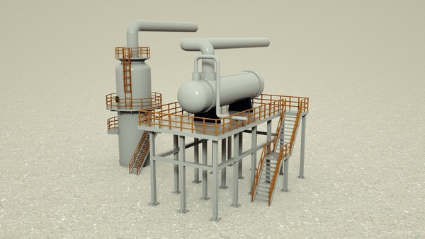 natural gas building c4d