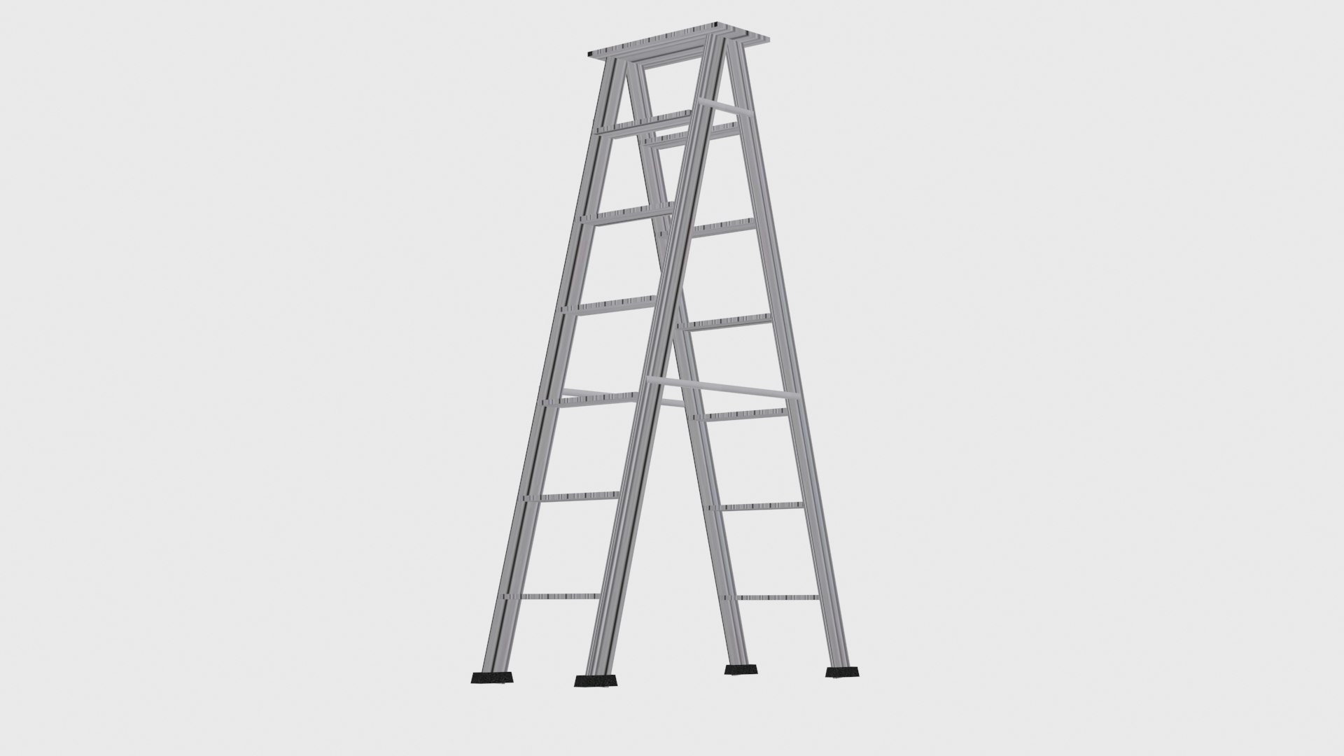 3D Folding Ladder - TurboSquid 1622905