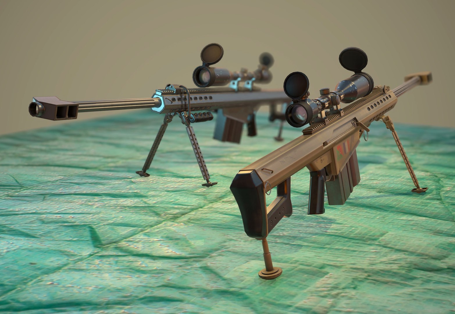 3d M82 Sniper Rifle