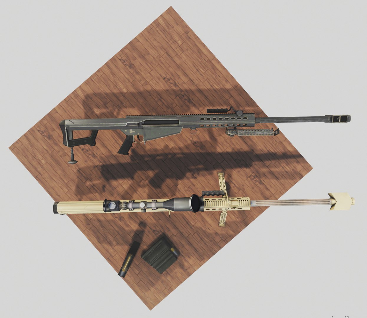 3d M82 Sniper Rifle
