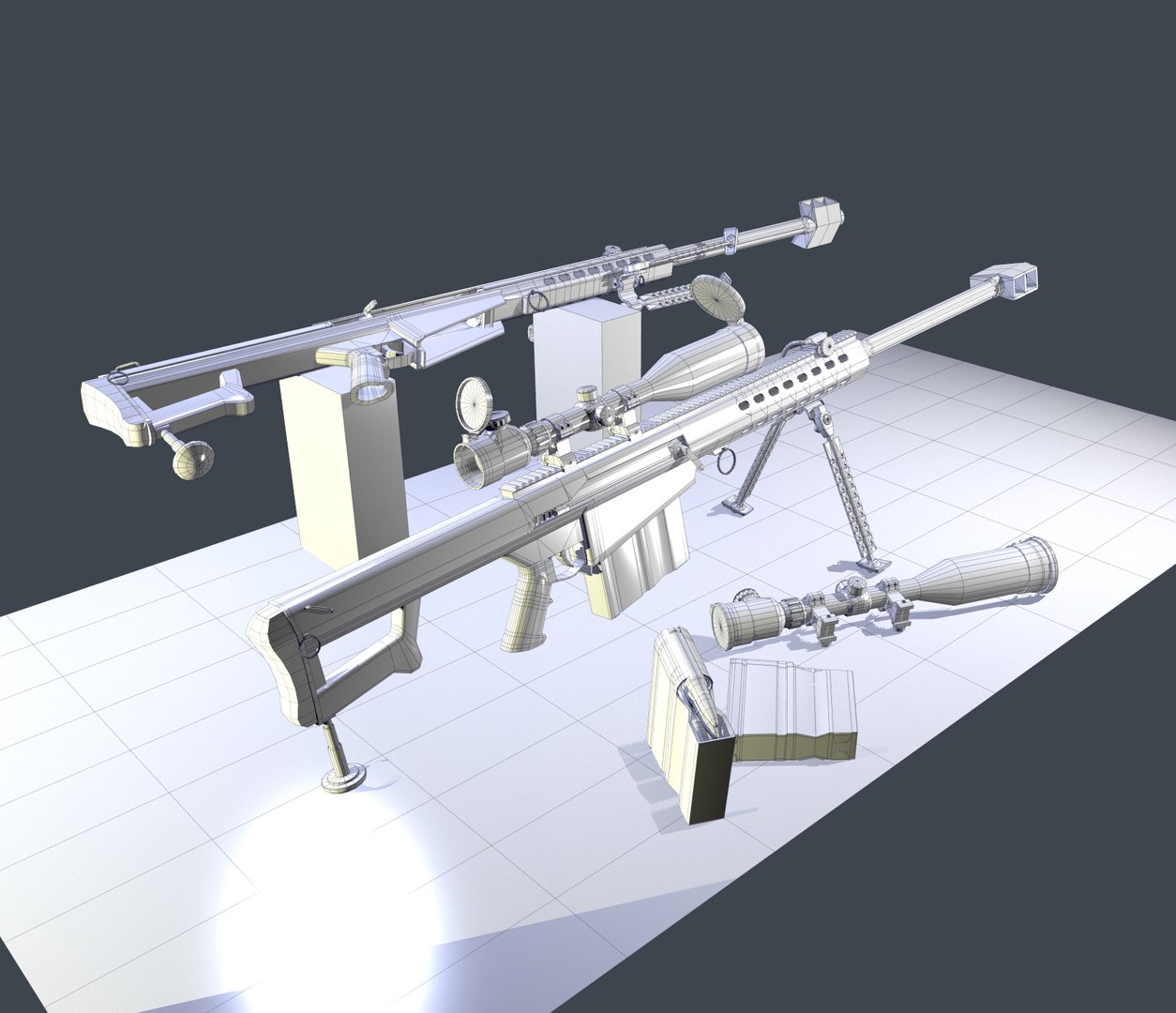 3d M82 Sniper Rifle