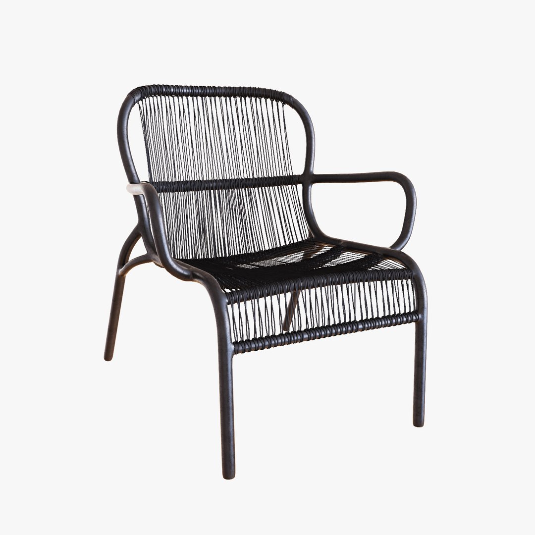 Vincent sheppard loop lounge chair model - TurboSquid 1365207