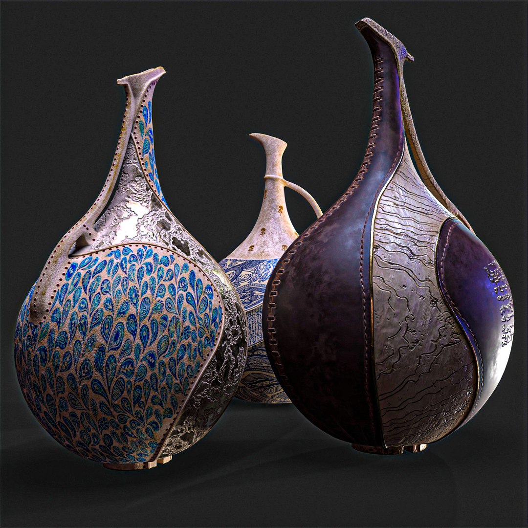 POTS COLLECTION 10 3D Model - TurboSquid 1934447
