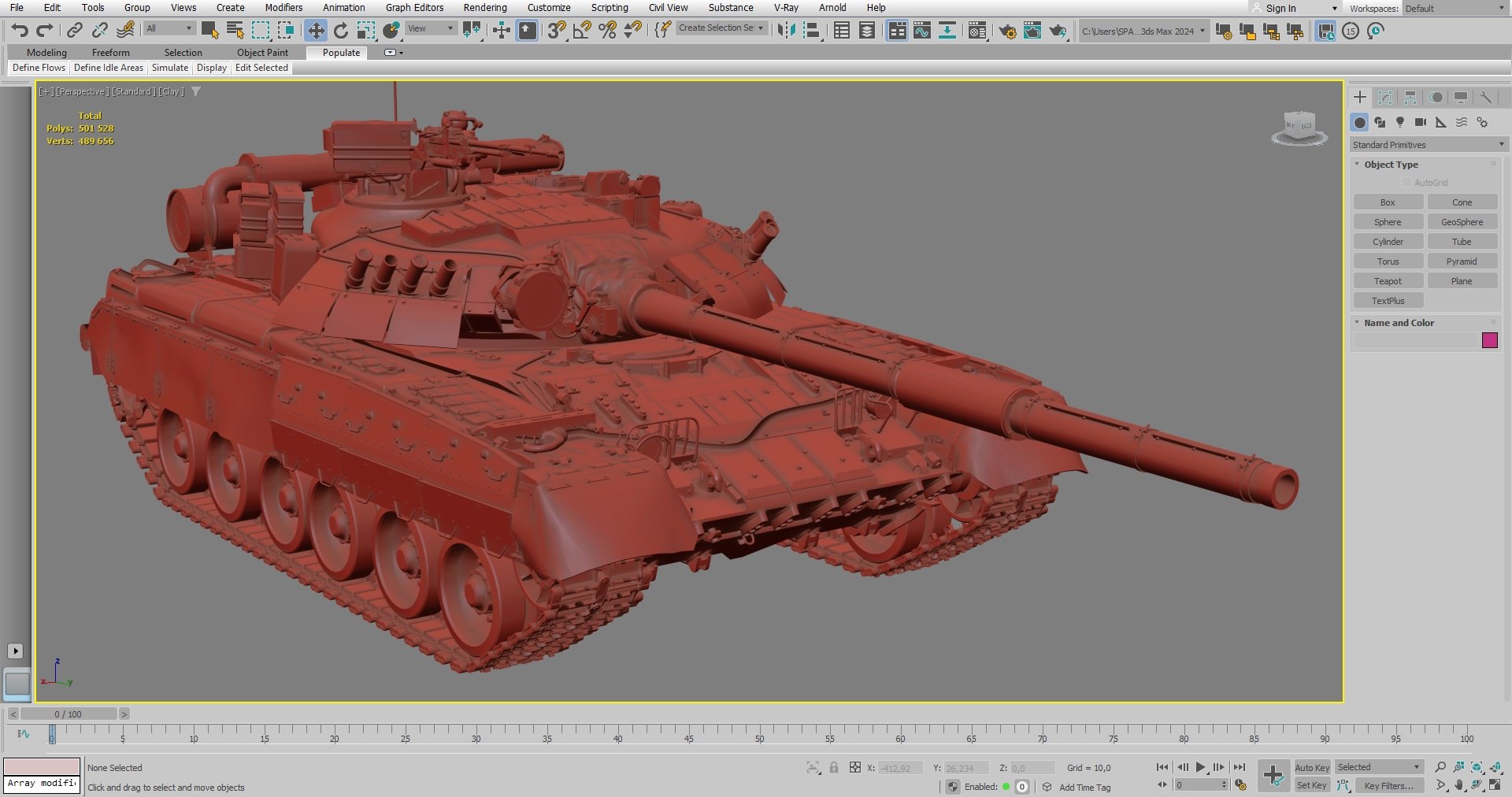 T-80UD Main Battle Tank 3D - TurboSquid 2275319