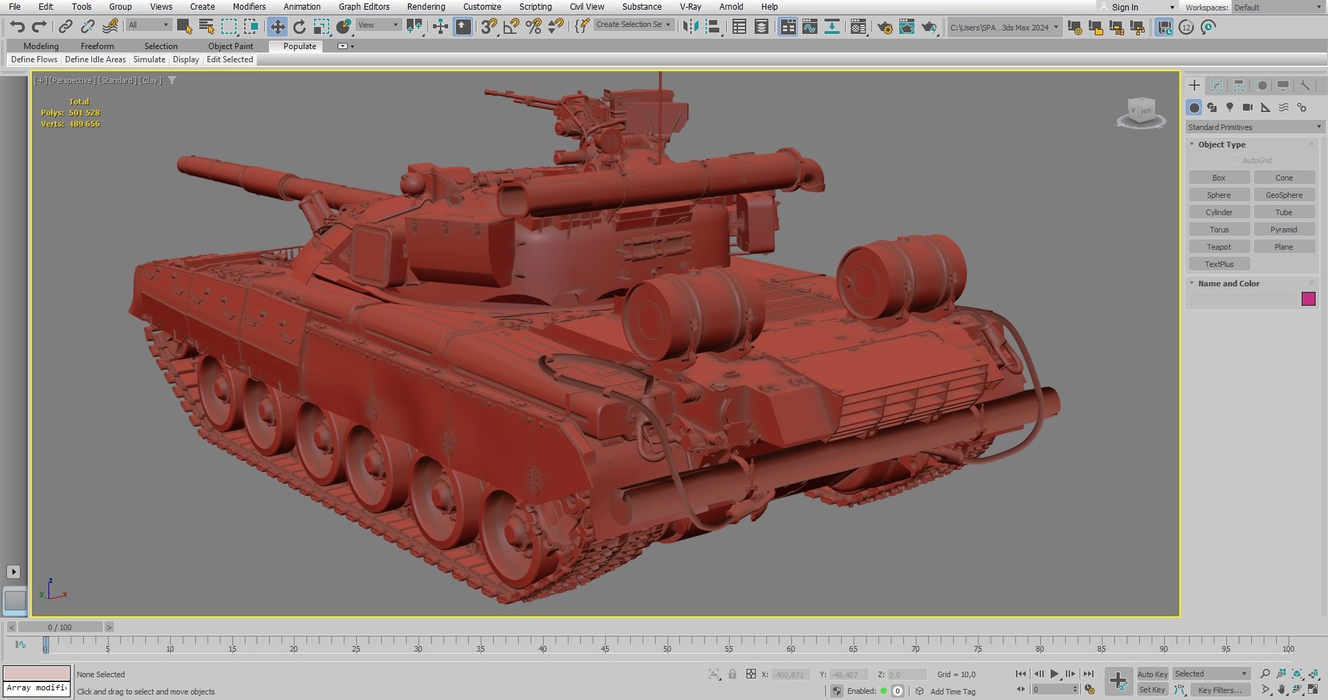 T-80UD Main Battle Tank 3D - TurboSquid 2275319