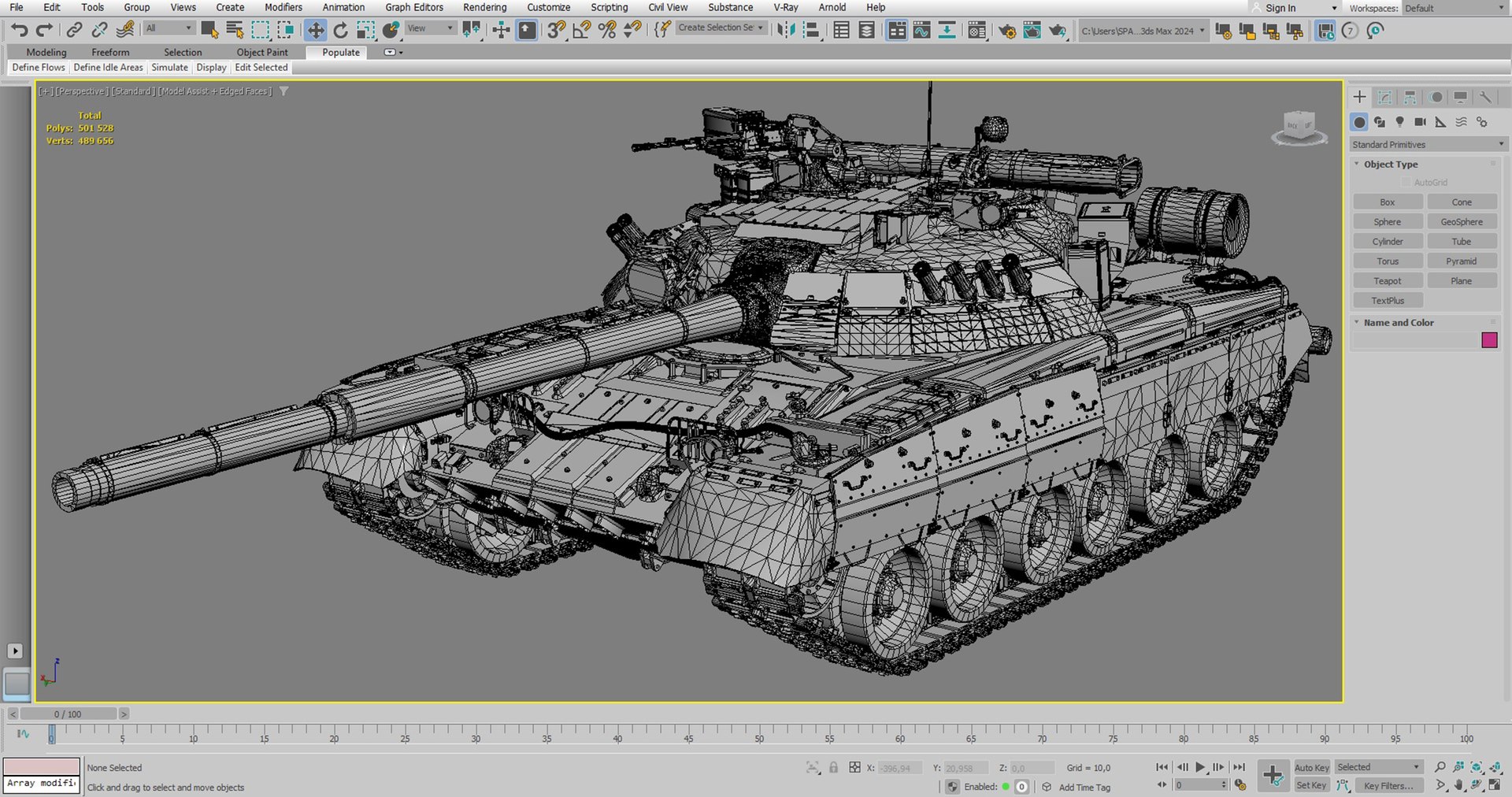 T-80UD Main Battle Tank 3D - TurboSquid 2275319
