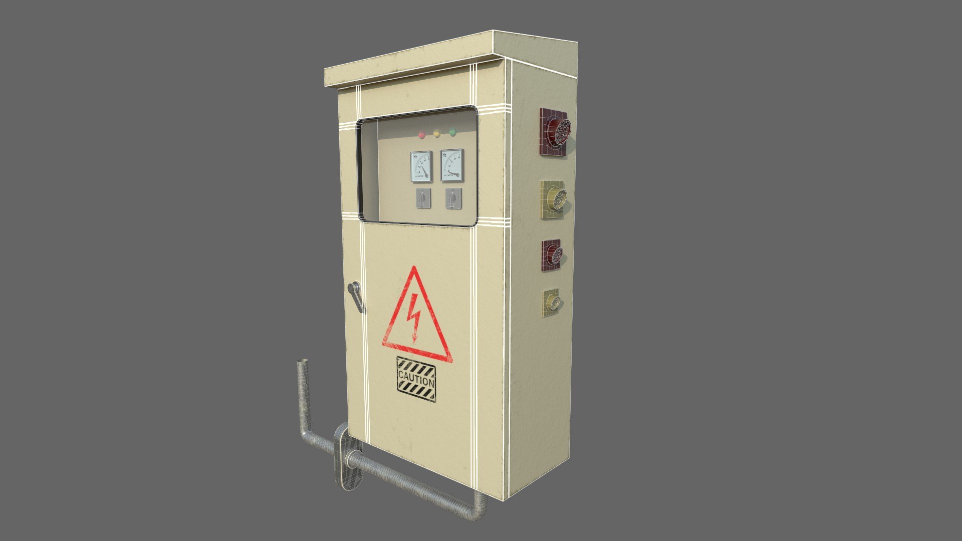 Electrical Control Box 3D Model - TurboSquid 1745707