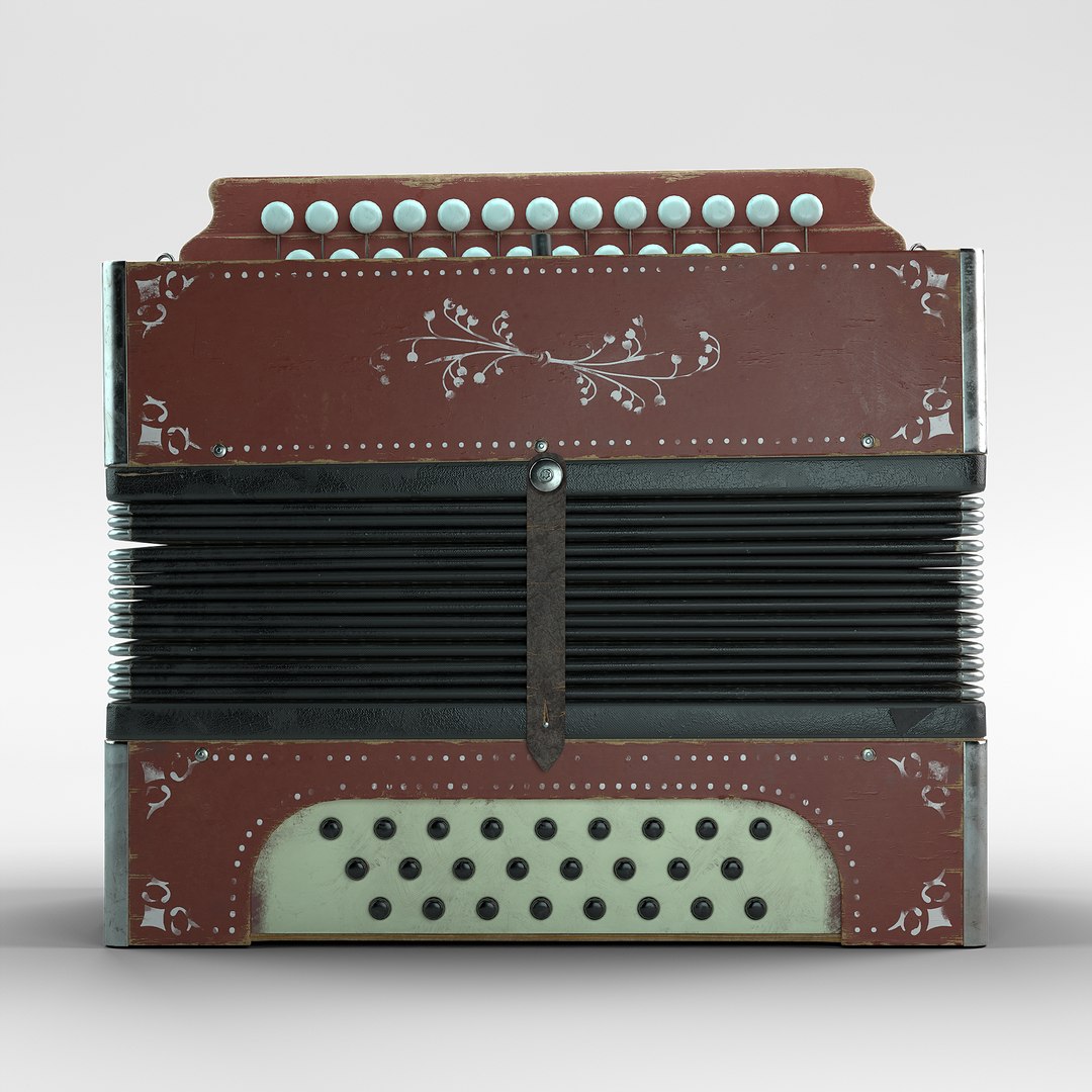 3D model accordion classic - TurboSquid 1560943
