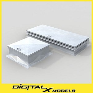 ventilation diffusers 3d model