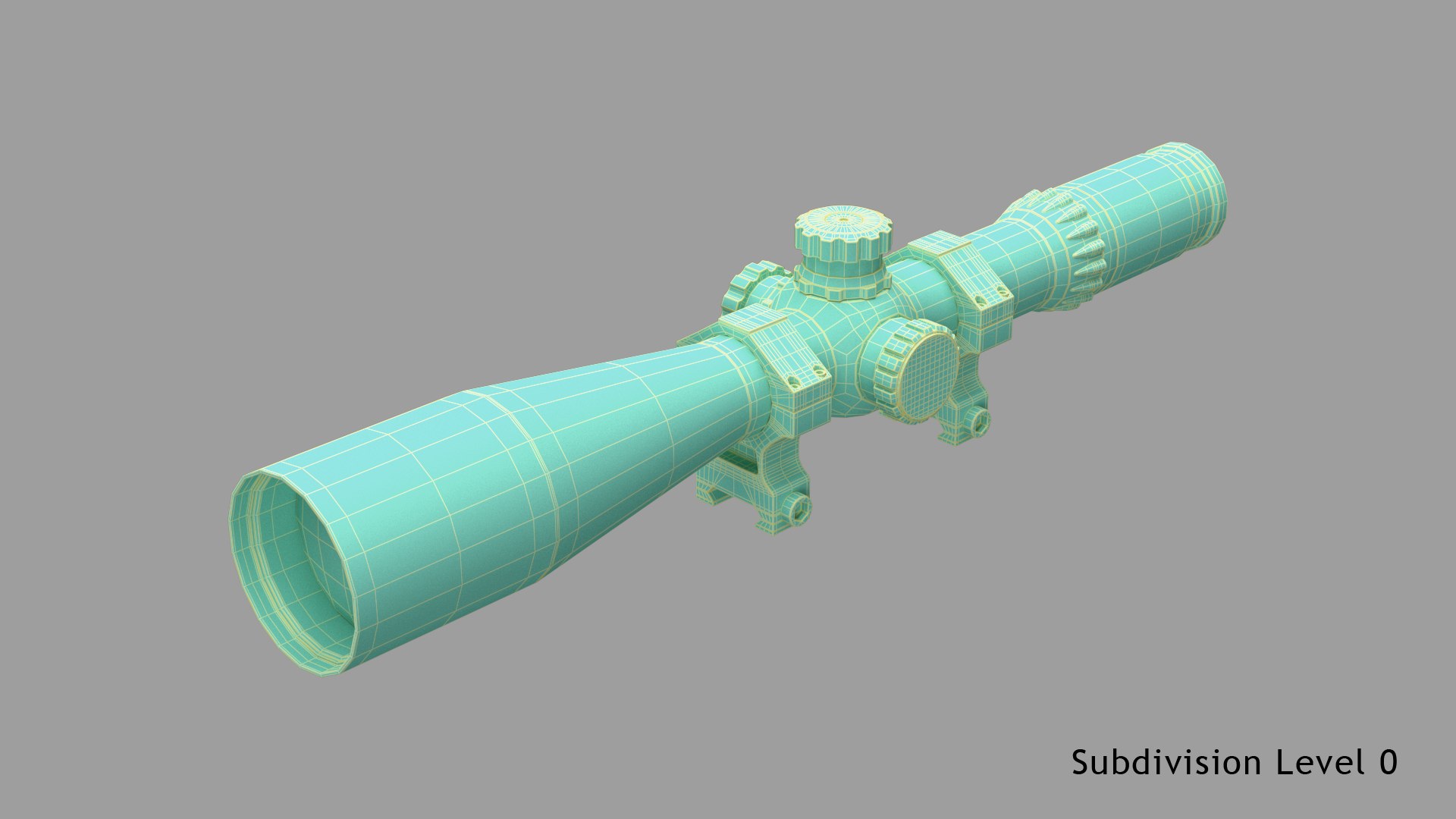 Optical Scope 3D Model - TurboSquid 2049032