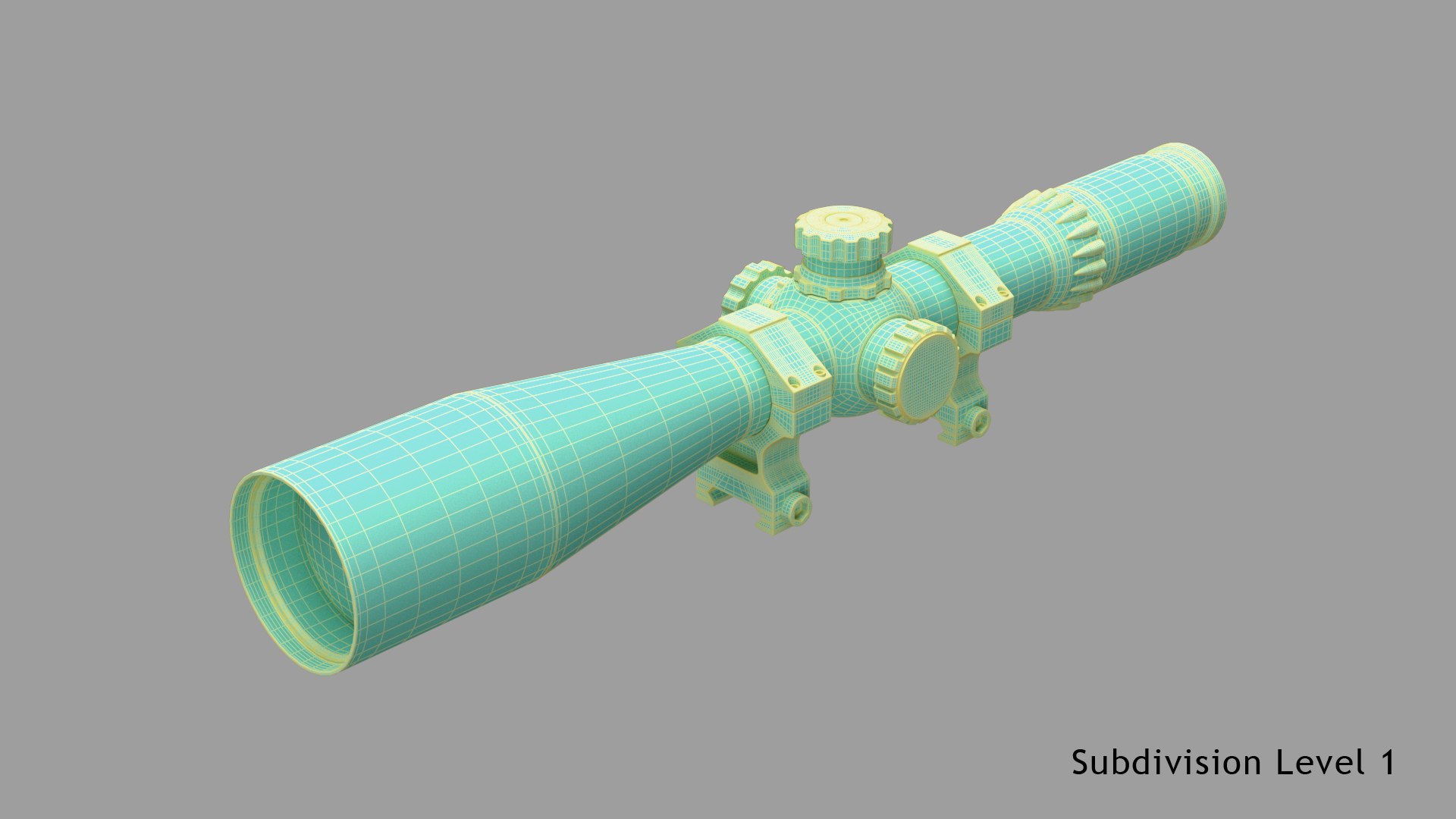 Optical Scope 3D Model - TurboSquid 2049032