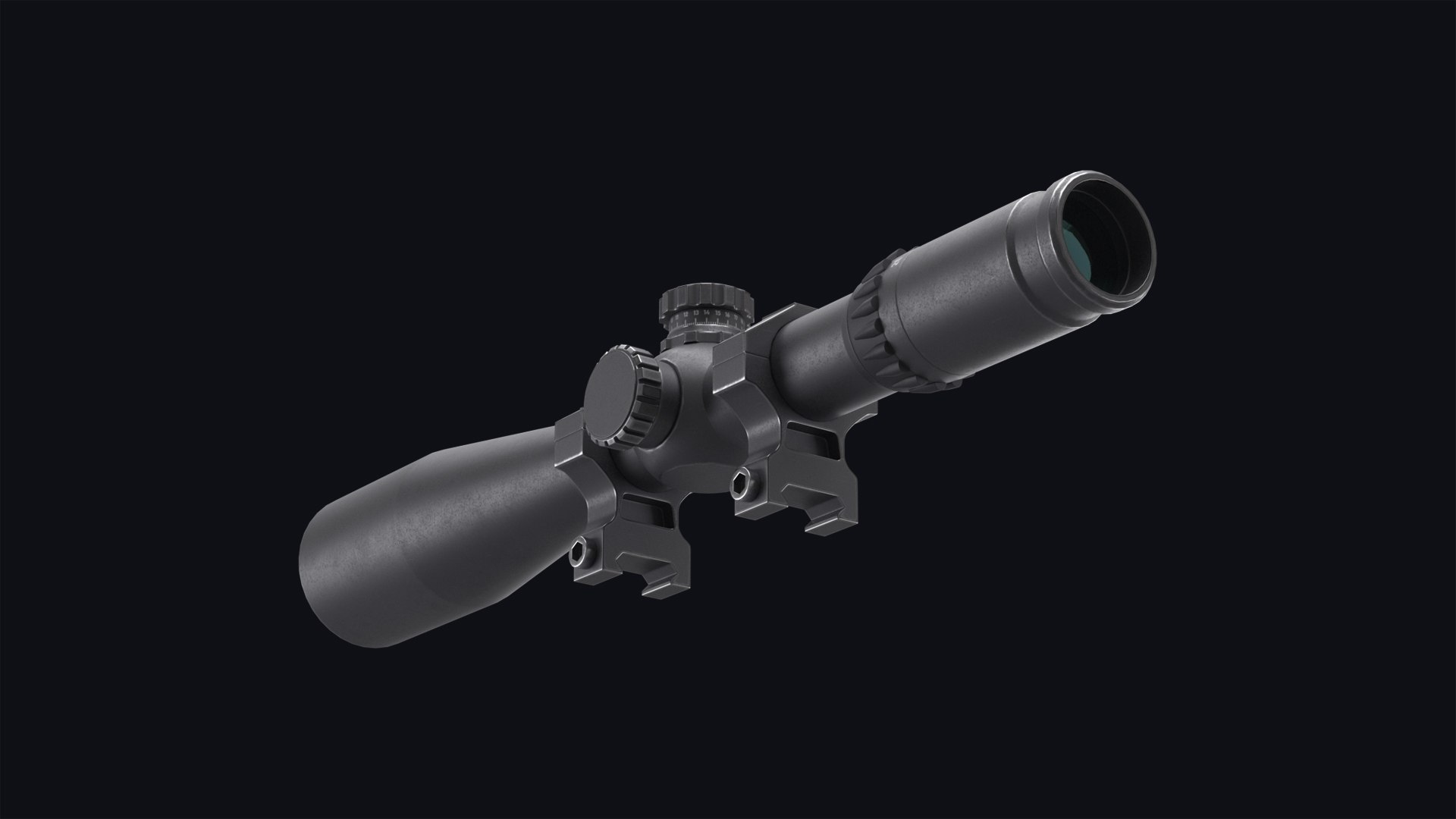 Optical Scope 3D Model - TurboSquid 2049032