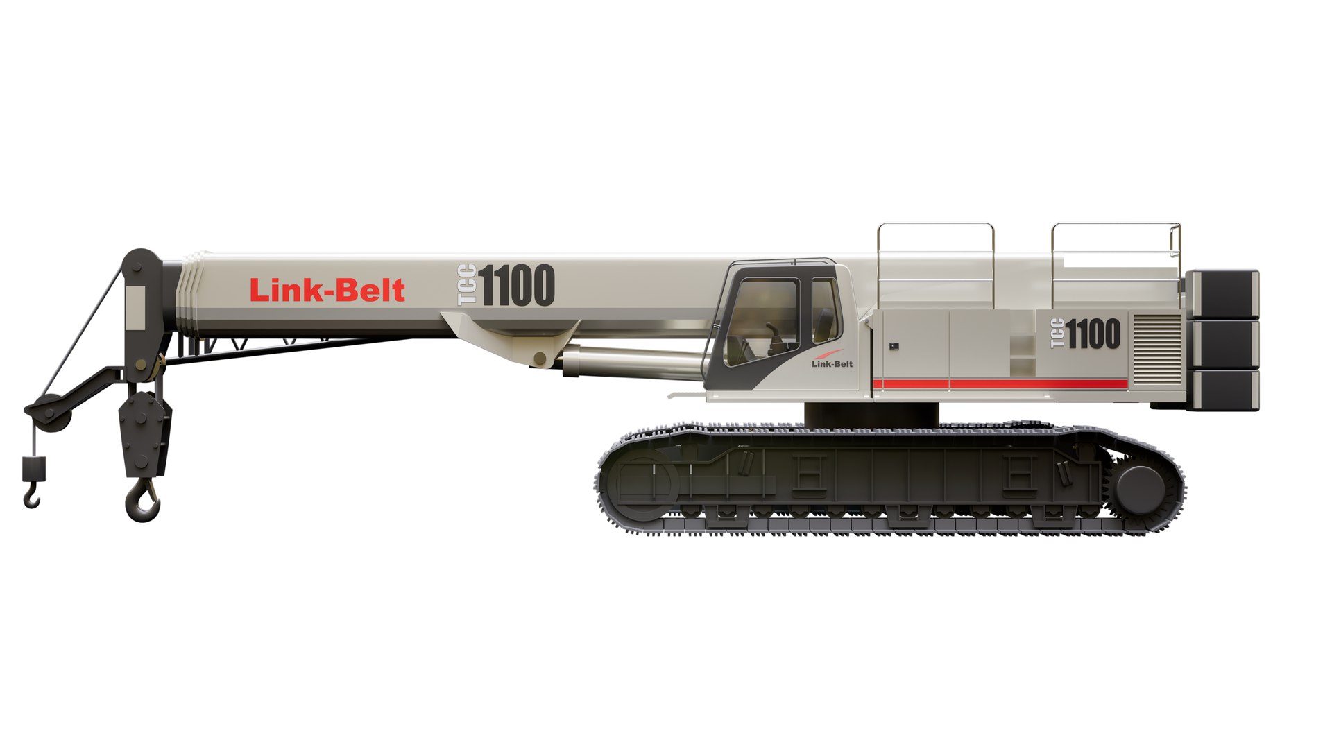 Crawler Crane Link-Belt TCC-1100 Model - TurboSquid 2212969