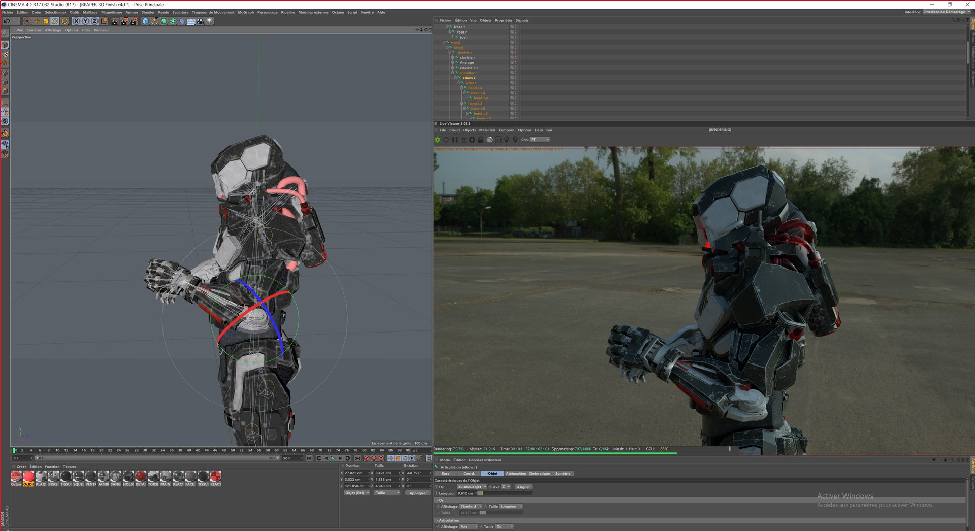 Reaper Bo3 Rigged 3D Model - TurboSquid 1168187