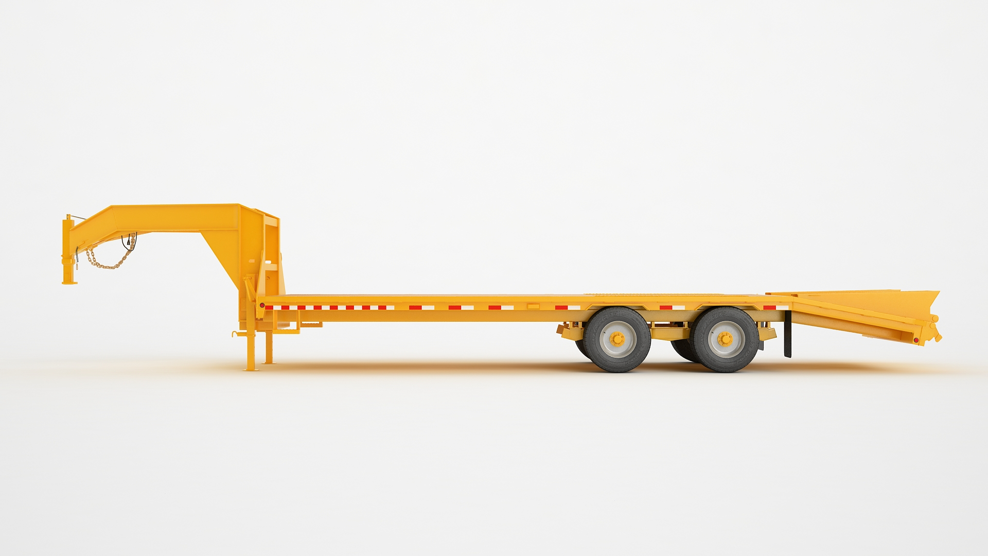 Gooseneck Trailer 3D Model - TurboSquid 1583413