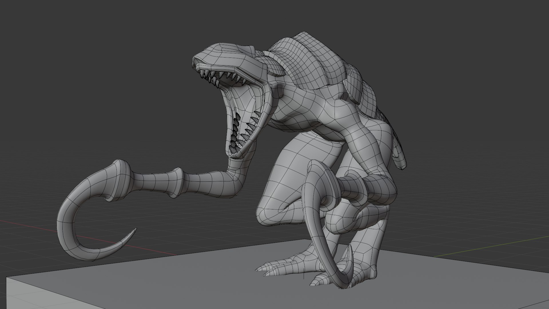 3D Model Scarab Meele Berserker Monster Creature - TurboSquid 2238190