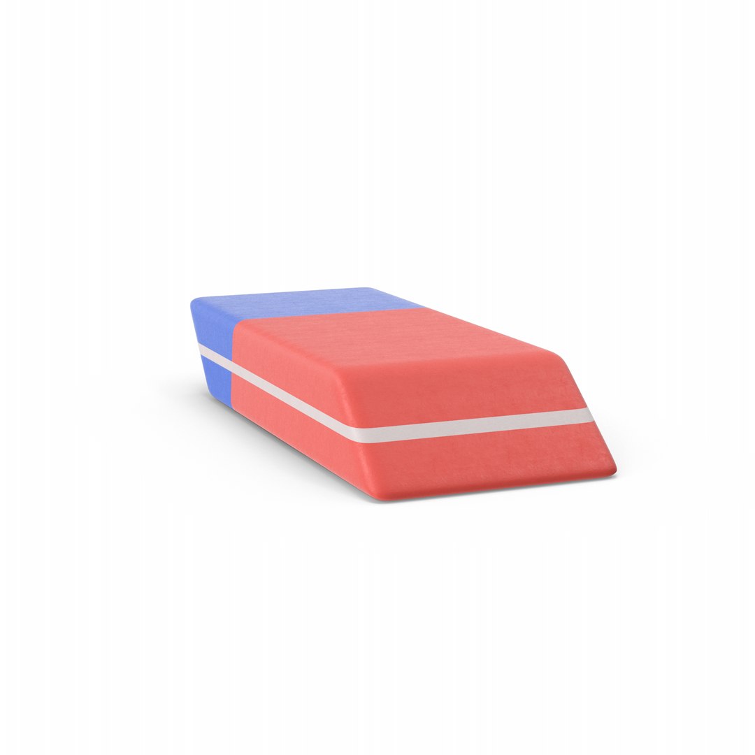 Pen Eraser Model - TurboSquid 1845473