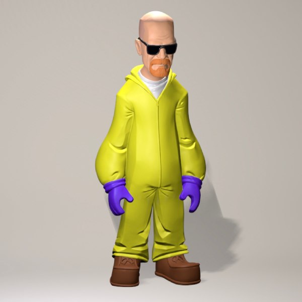 Breaking Bad characters Heisenberg Jessie Gus3D模型 - TurboSquid 2010041