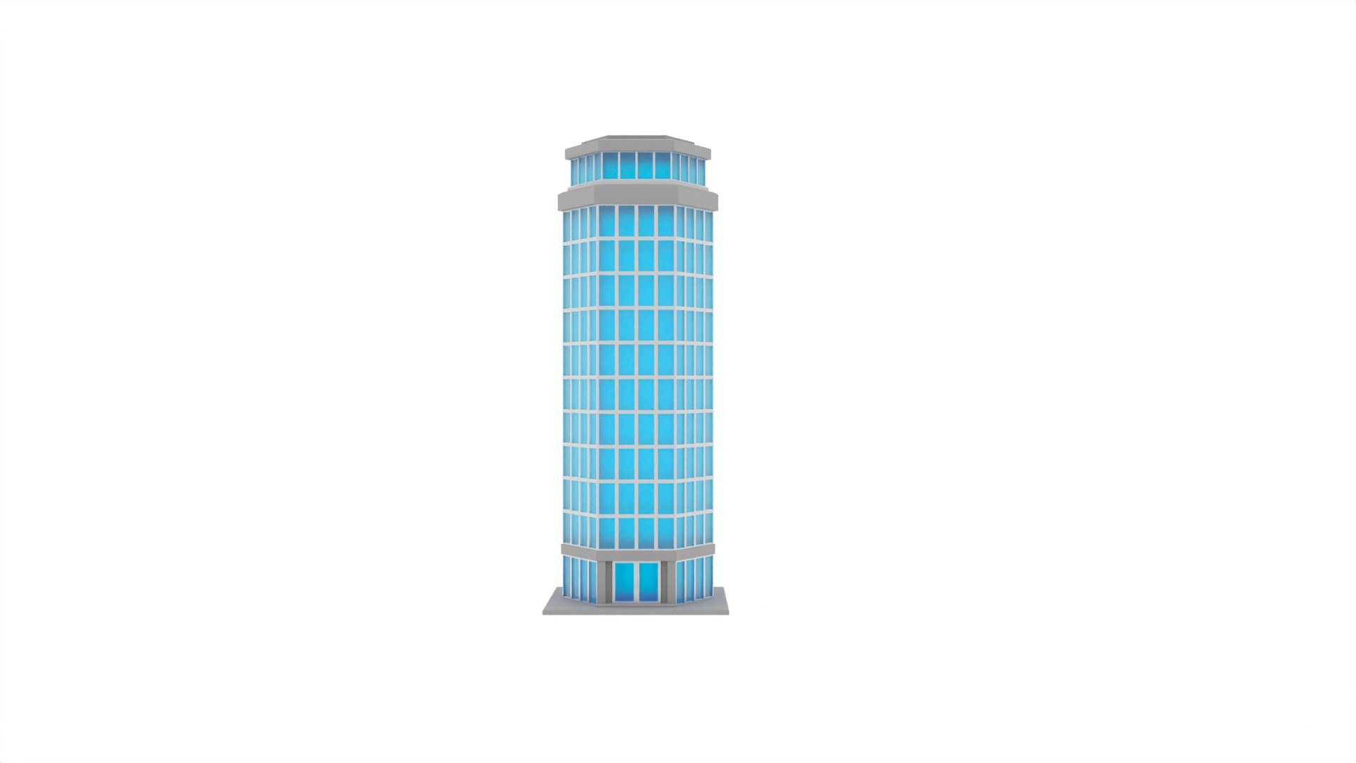 Toon Building 2 Model - TurboSquid 2292583