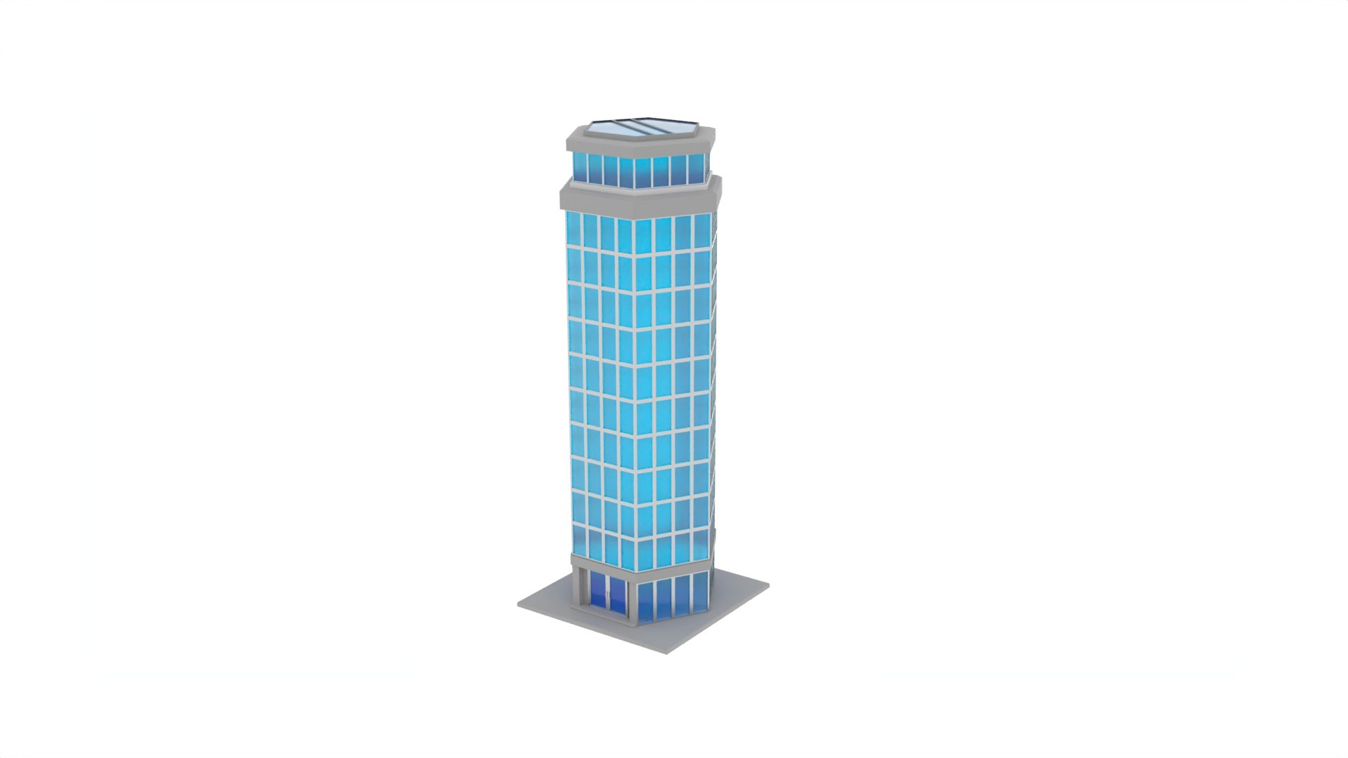 Toon Building 2 Model - TurboSquid 2292583