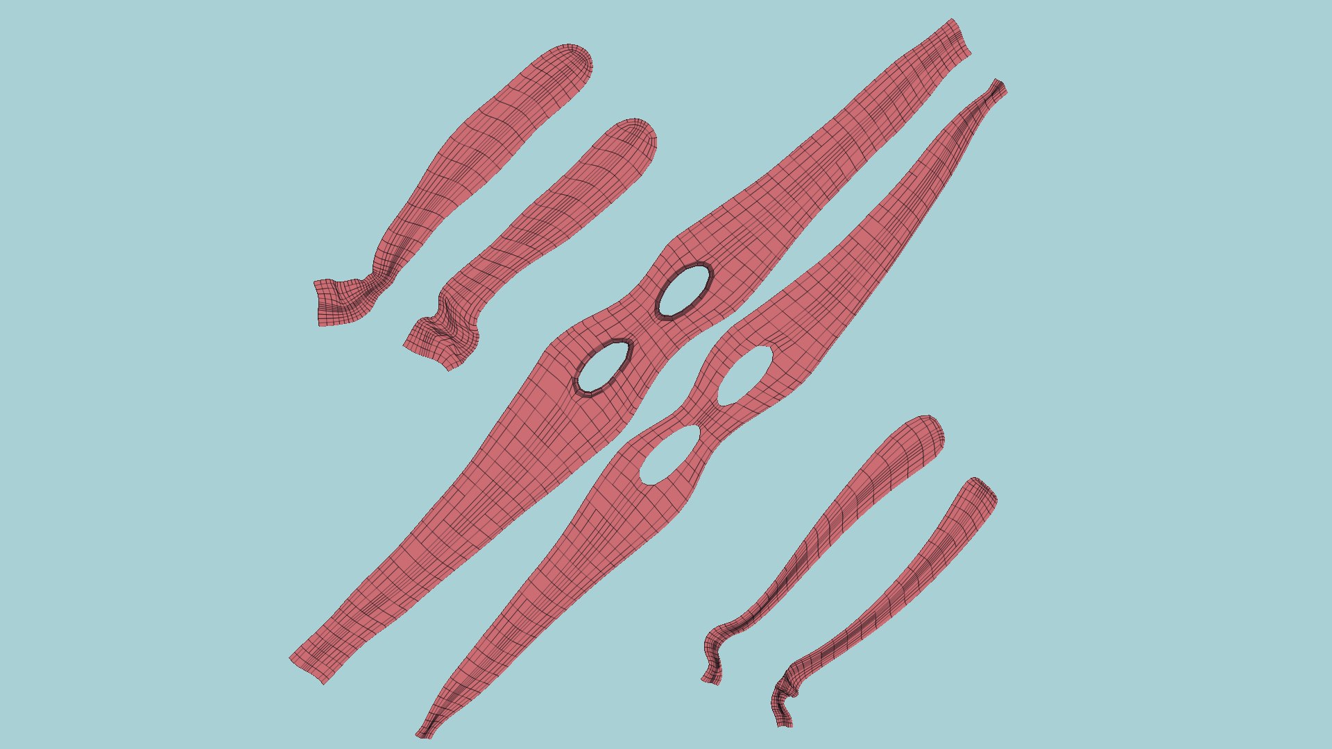 Bandit Ninja Mask 10 Latex - Bandana Character Design 3D - TurboSquid ...