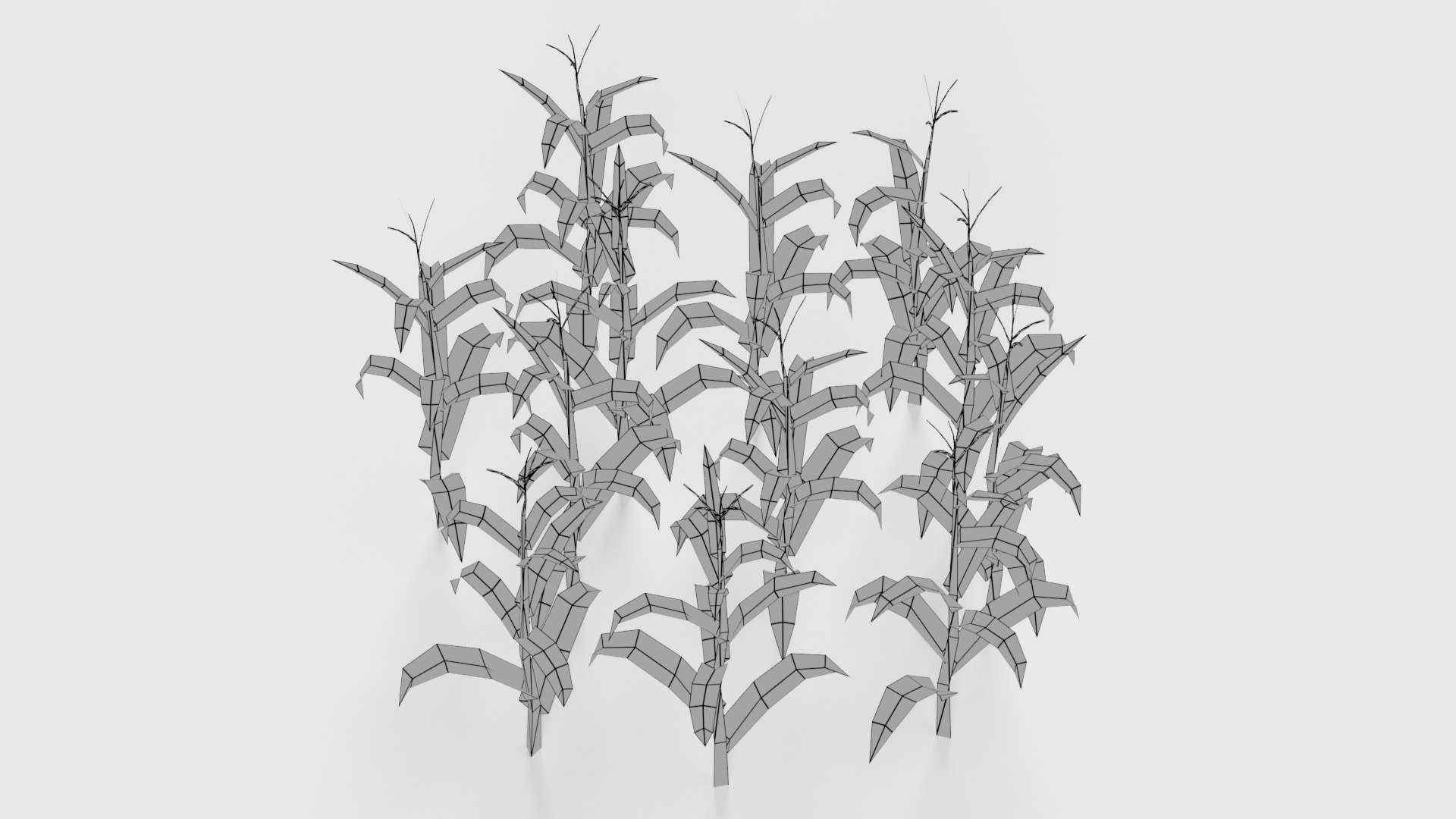 3D Corn Plant - TurboSquid 2022154