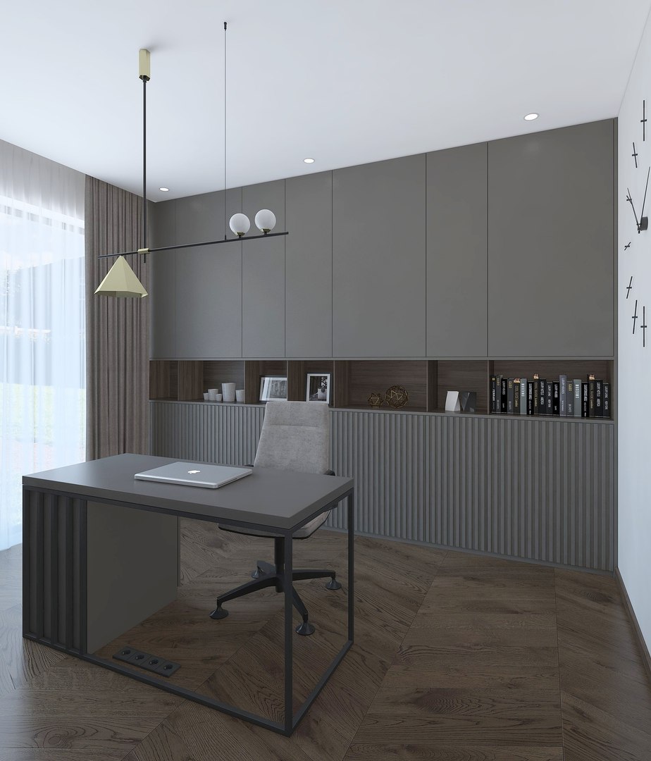 Wonderful spacious workroom 3D model - TurboSquid 1738326