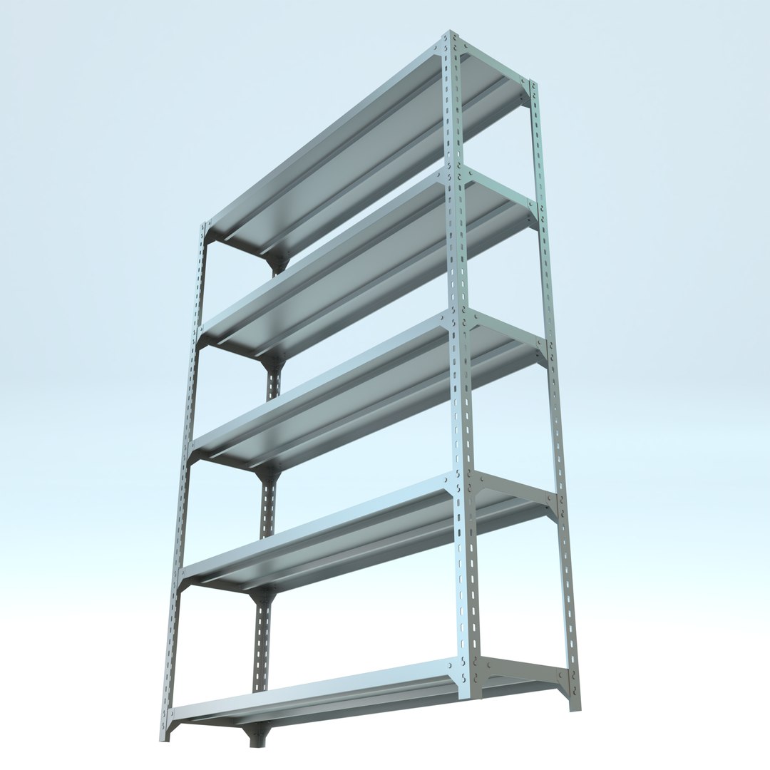 3D model storage rack - TurboSquid 1613569