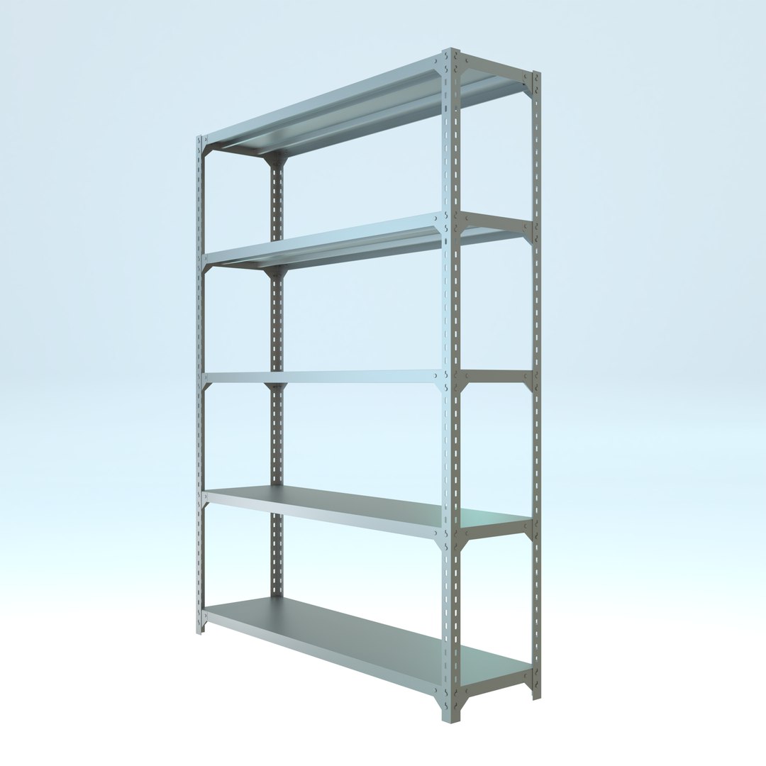 3D Model Storage Rack - TurboSquid 1613569