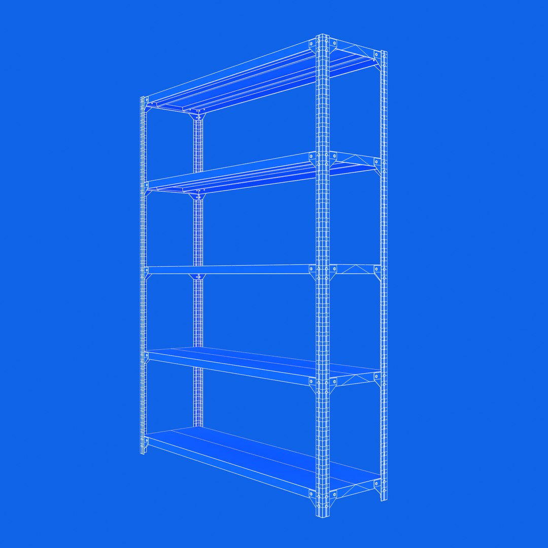 3D model storage rack - TurboSquid 1613569