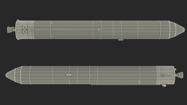 Stage carrier rocket 3D model - TurboSquid 1591992