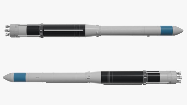 Stage carrier rocket 3D model - TurboSquid 1591992